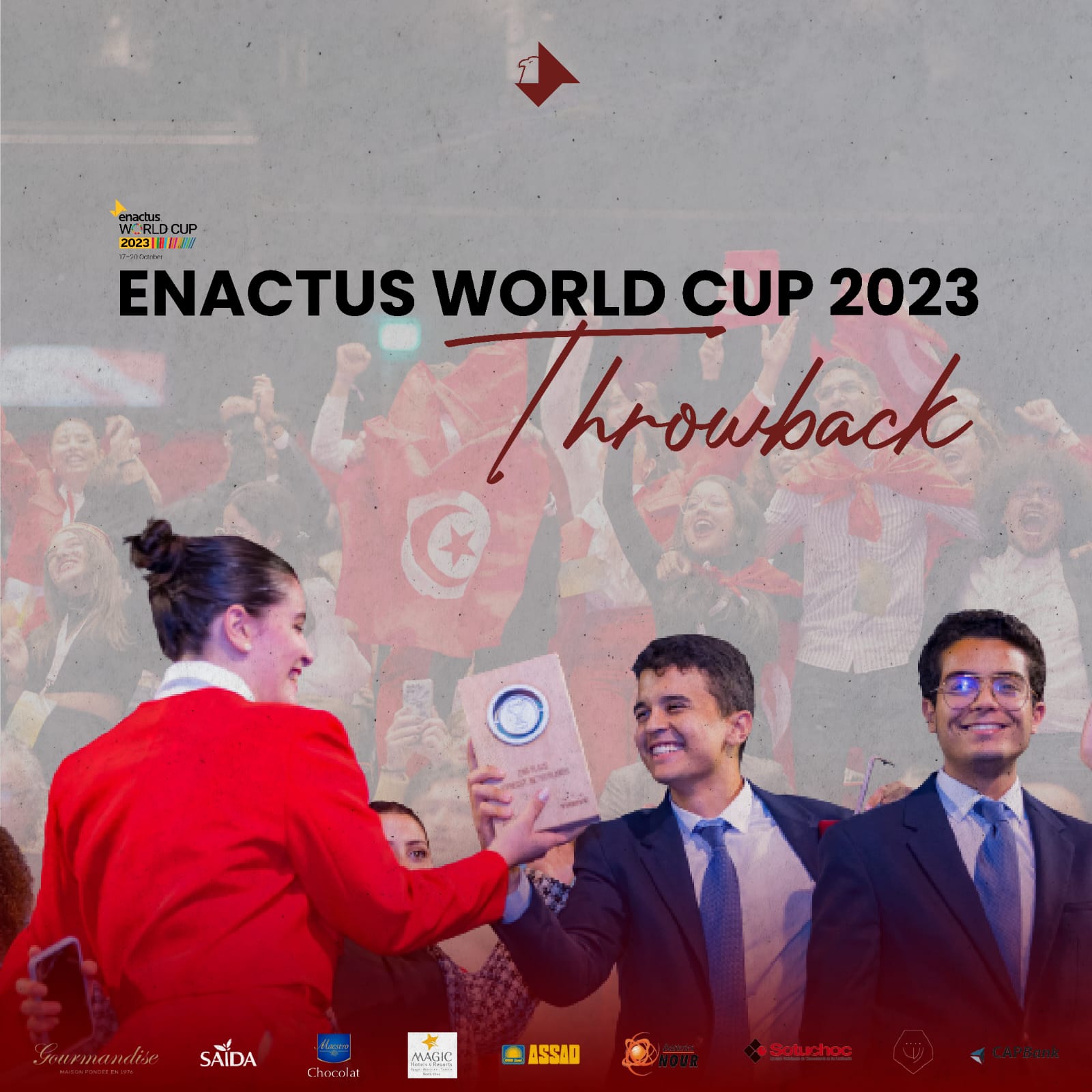 ENACTUS WORLD CUP 2023 achievement | Tunis Business School